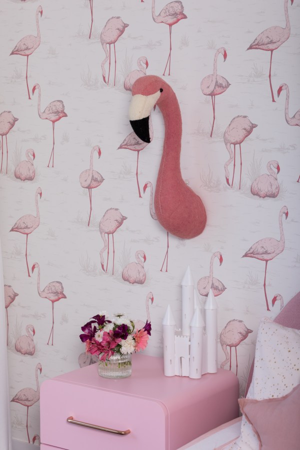 Pink Flamingo Themed Girls Bedroom – This Sweet Life