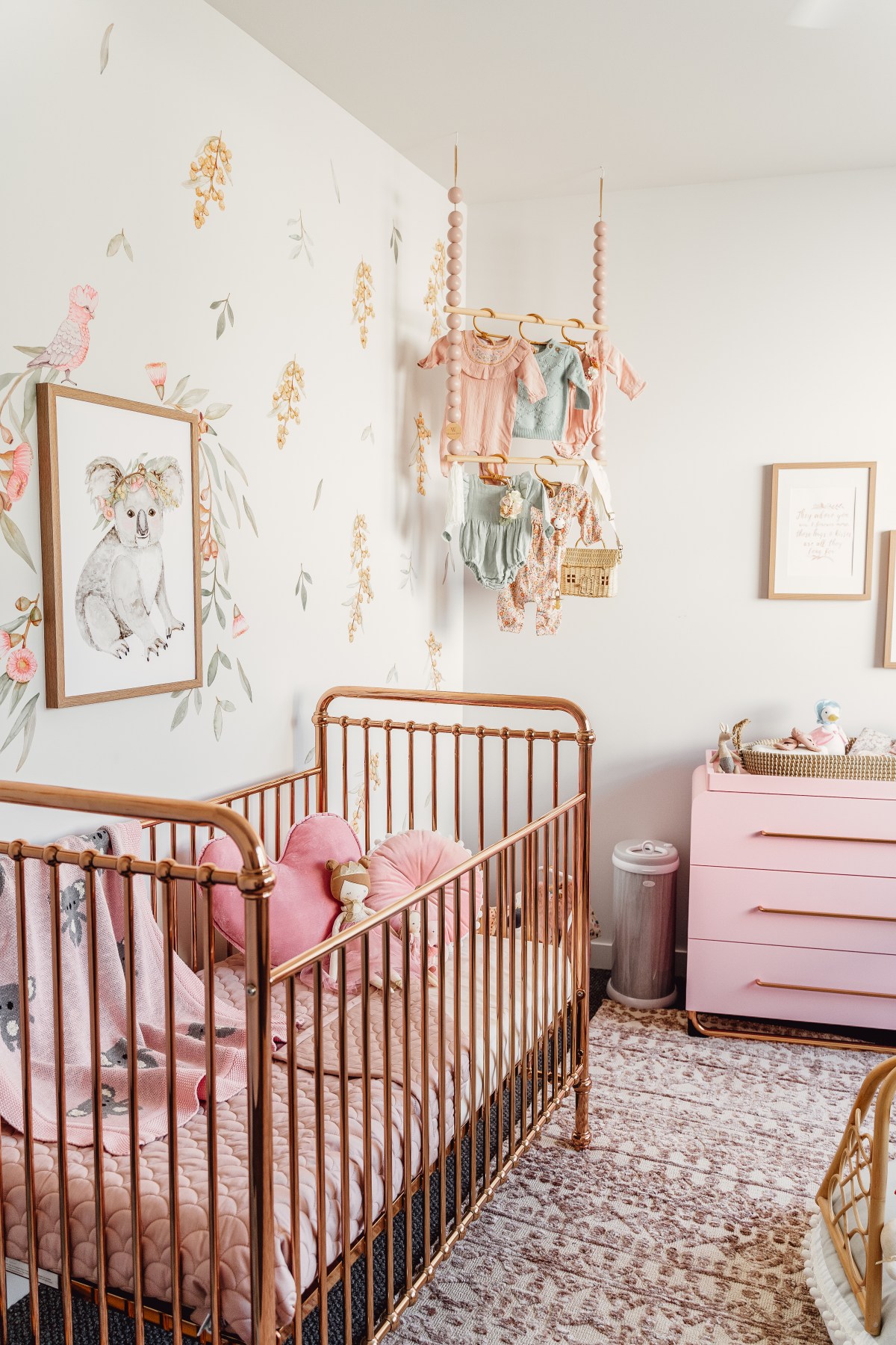 Australia Themed Baby Girls Nursery - This Sweet Life